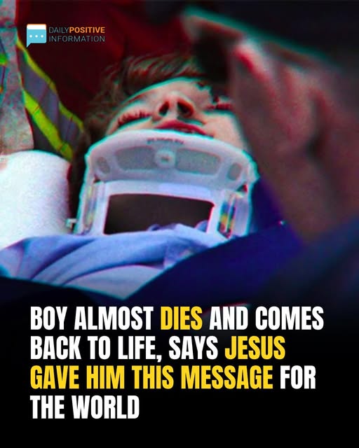 Boy Dies, Comes Back, Says Jesus Gave Him A Message for the World ...