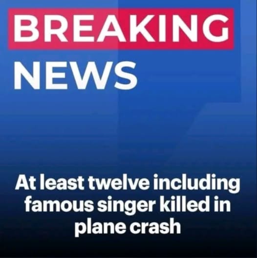 Twelve dead including famous singer in plane crash off remote island ...