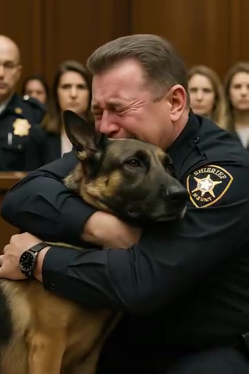 A convicted police officer asked to see his dog one last time, but when ...